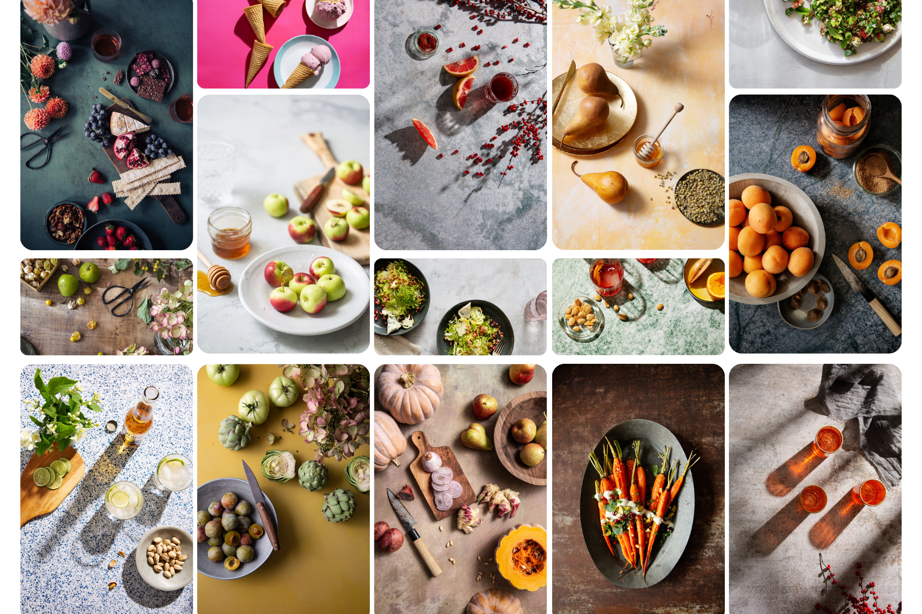 The 5 types of food photography backdrops you should have in your coll ...